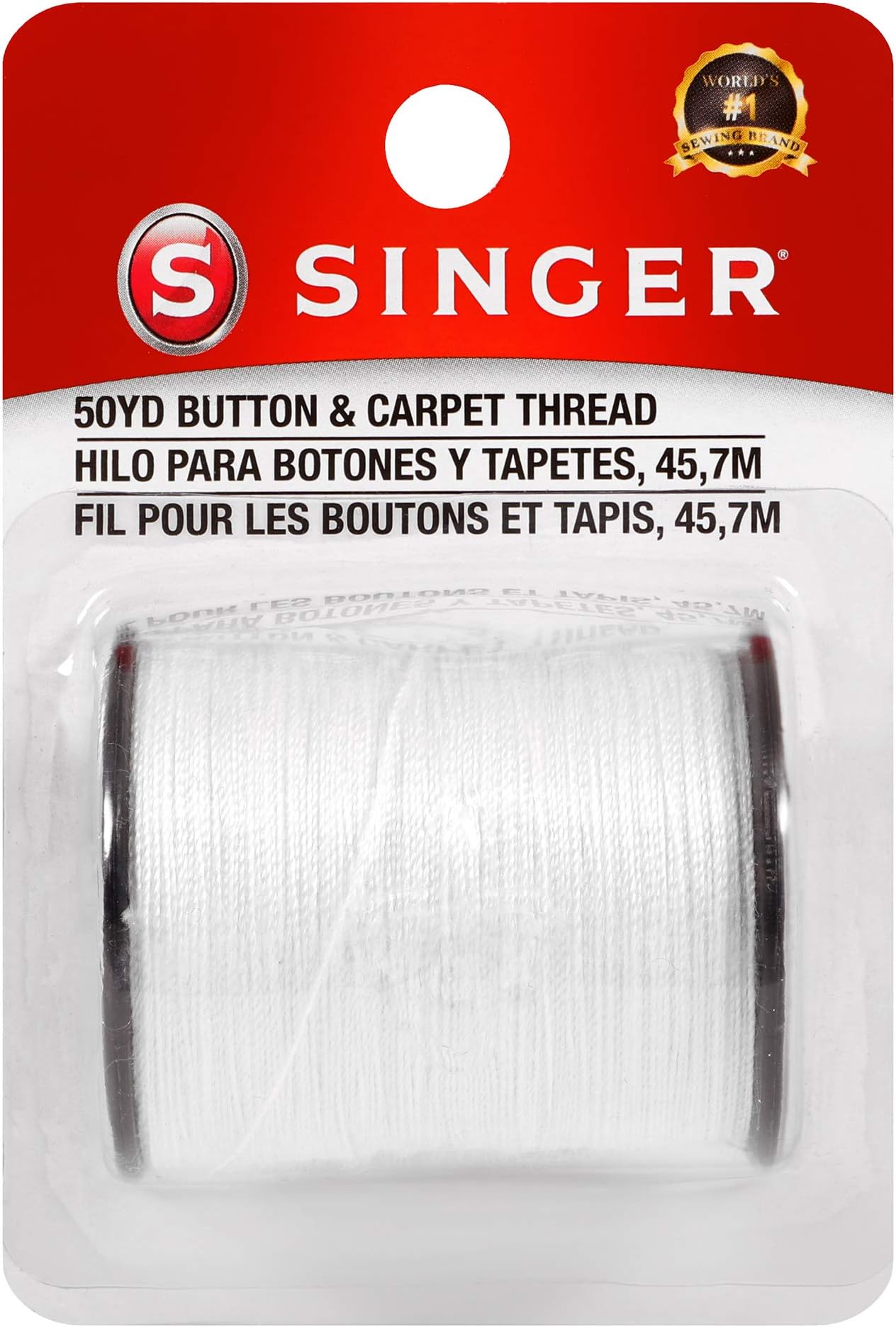 Amazon.com: Singer 60110All Purpose Polyester Thread, 150 Yards, Black