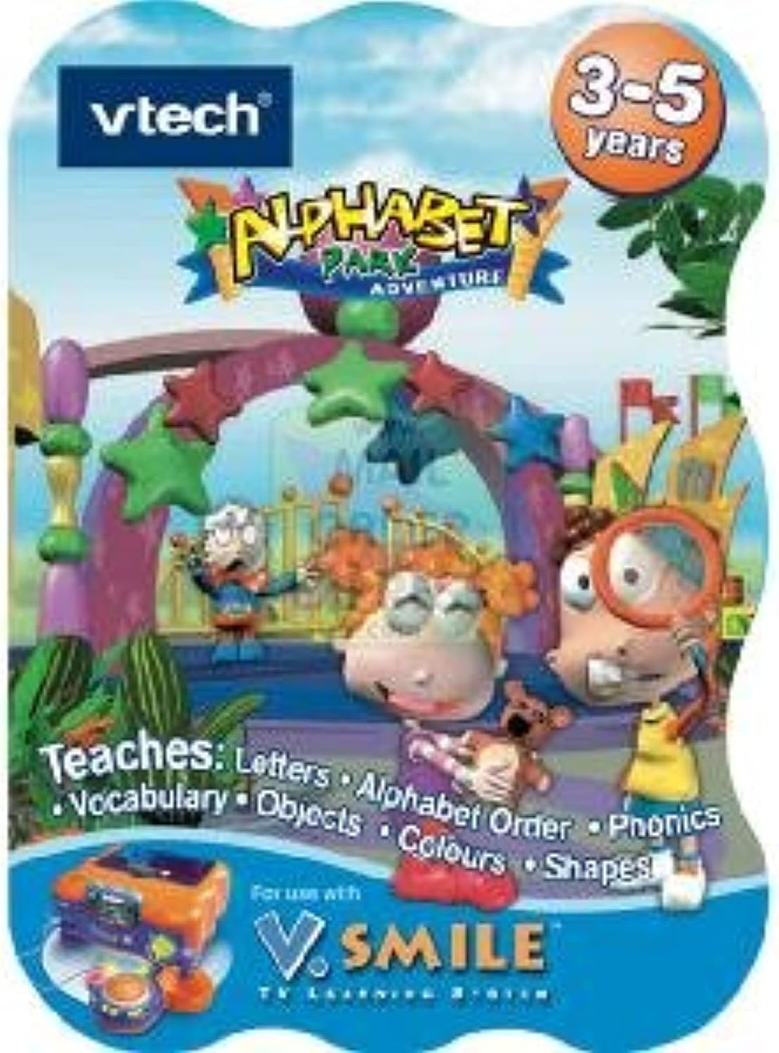 V Smile Alphabet Park Adventure Cartridge V Tech, Figures - Amazon Canada
