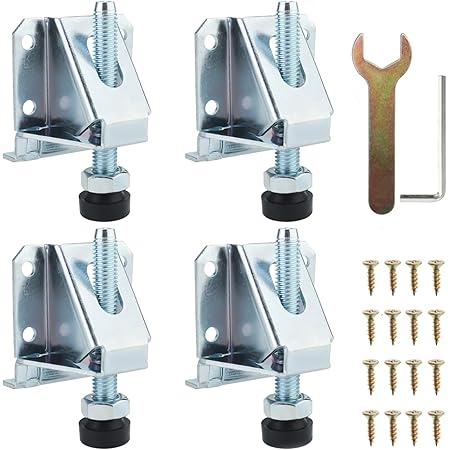 Amazon.com: RealPlus 4pcs Leveling Feet, Heavy Duty Furniture Leveler ...