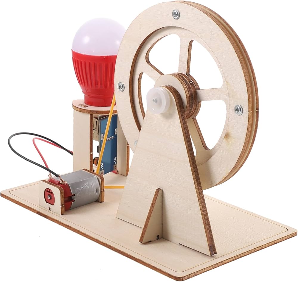 Electric Generator Science Hydroelectric Power Generator Educational