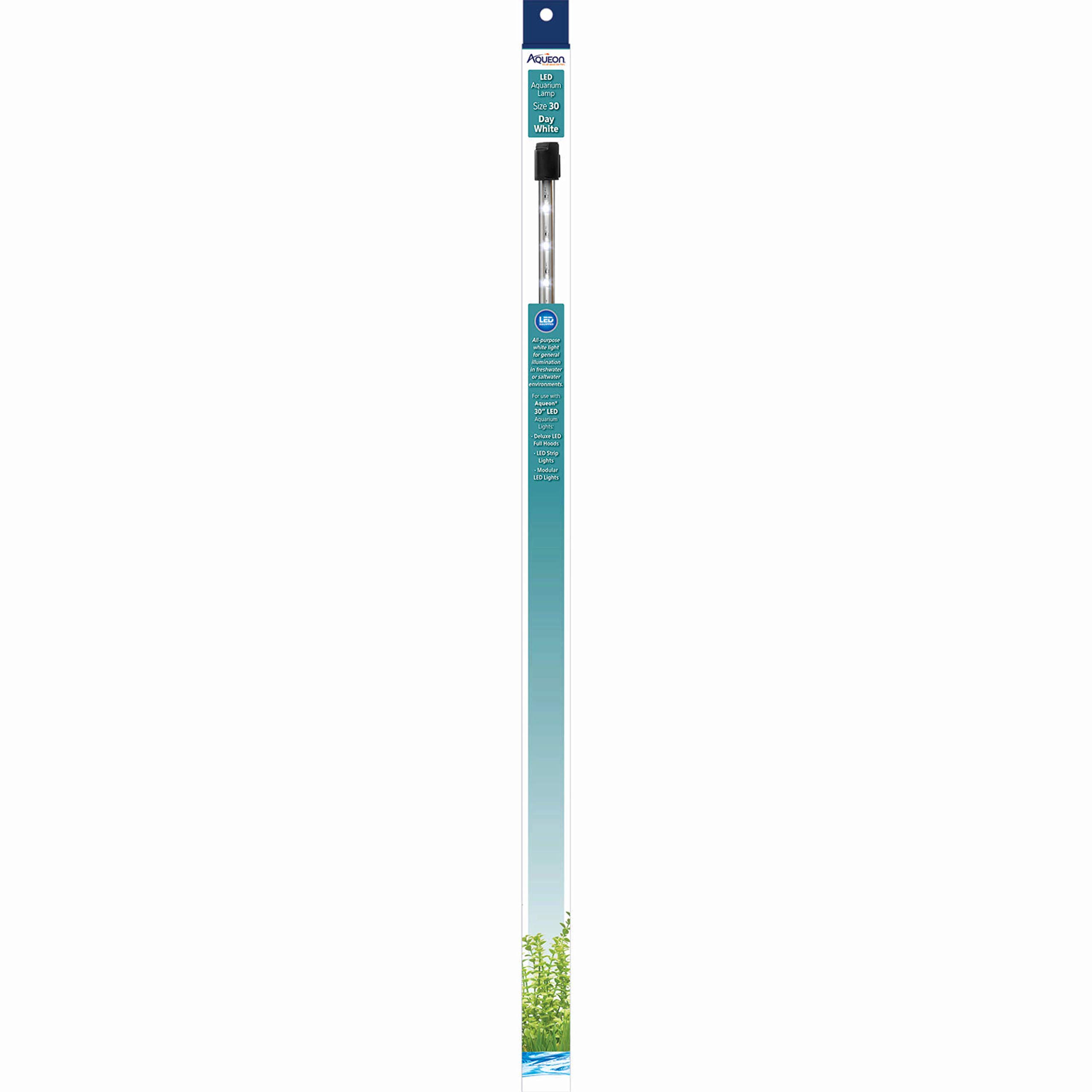 Amazon.com : Aqueon Day LED Aquarium Lamp, Size 30, White : Aquarium ...