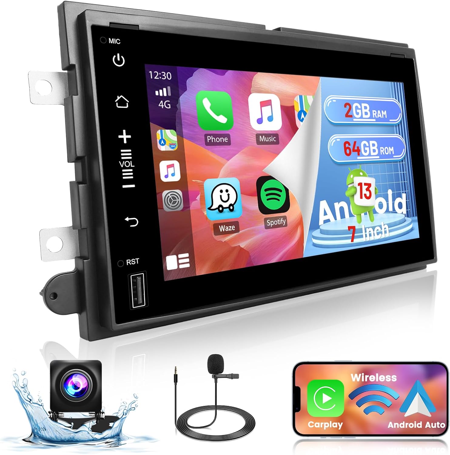Amazon.com: Hikity Android Car Stereo for Ford F150/F250/F350 2004-2014 ...