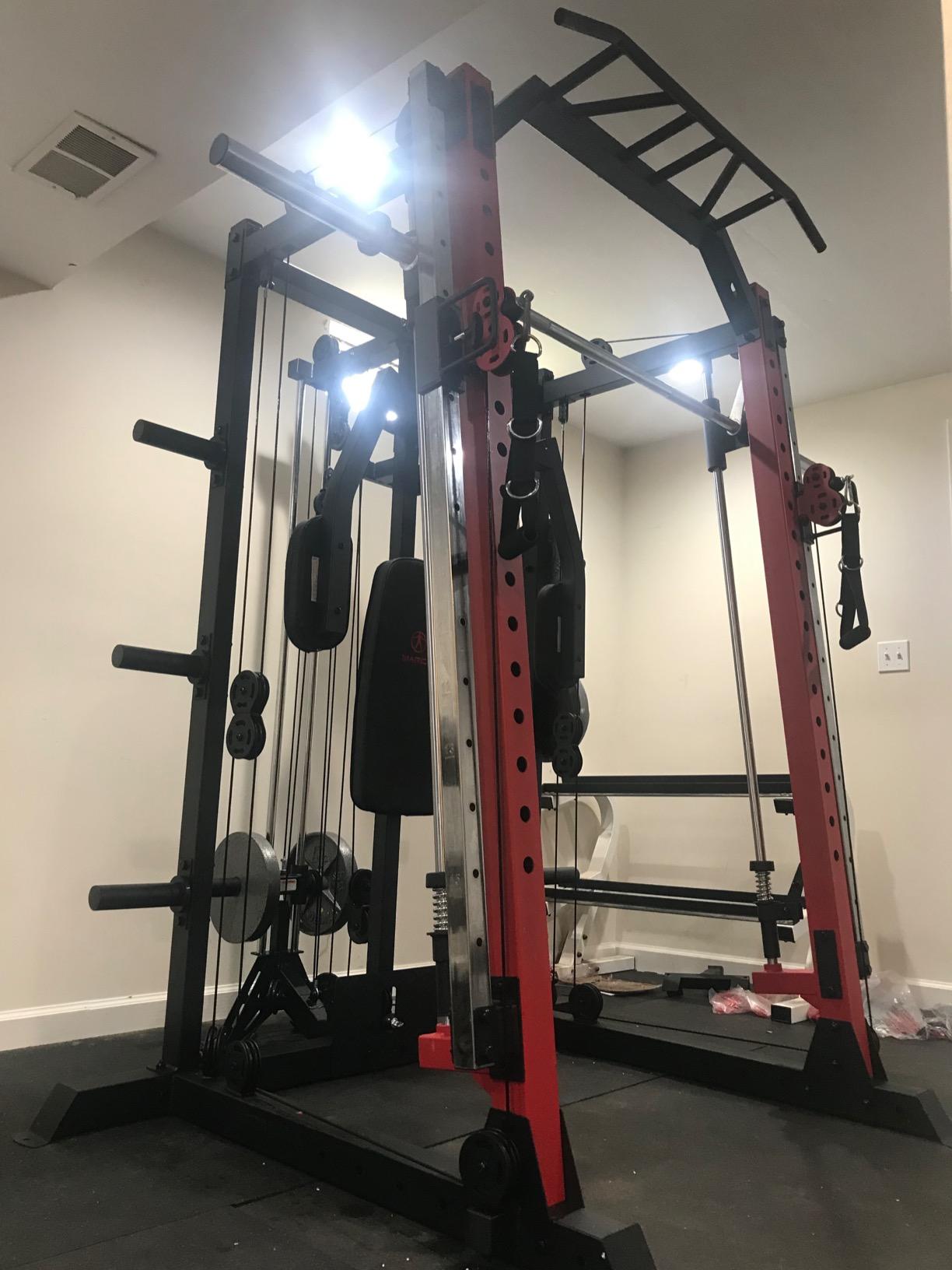 $65/mo - Finance Marcy Smith Machine Cage System Home Gym Multifunction ...
