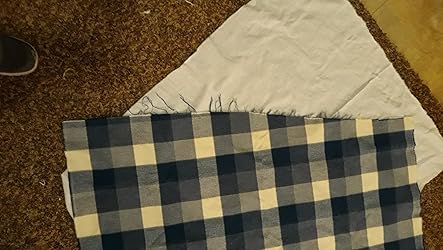 Amazon.com: Kaufman Mammoth Flannel Plaids Rust, Fabric by the Yard