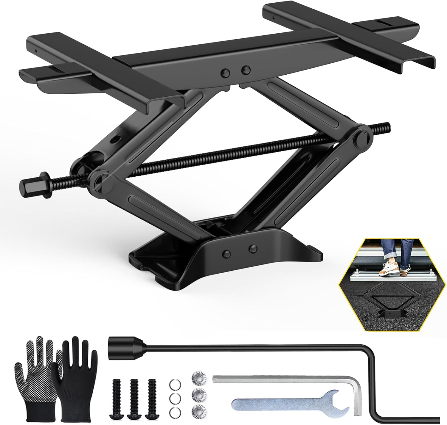 Amazon.com: IMAYCC RV Step Stabilizer Kit, Camper Step Stabilizer, RV ...