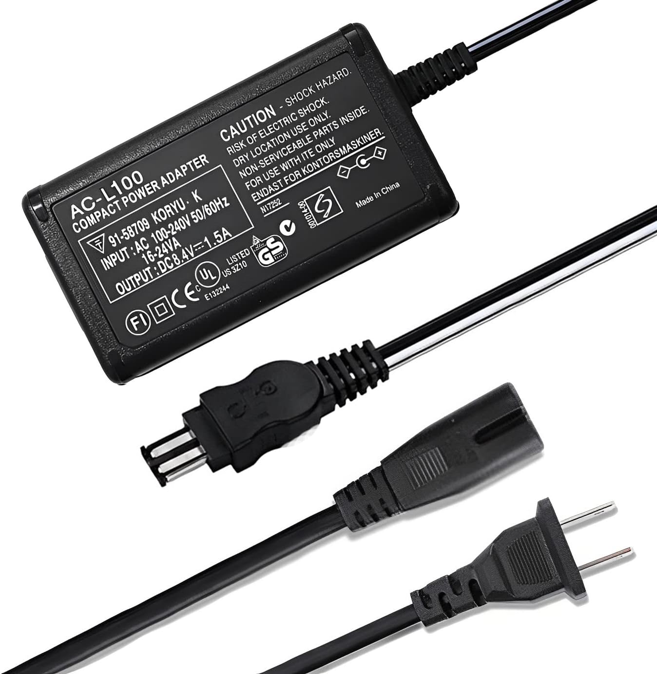 Amazon.com : Camulti AC-L100 Power Supply Charging Adapter for Sony ...