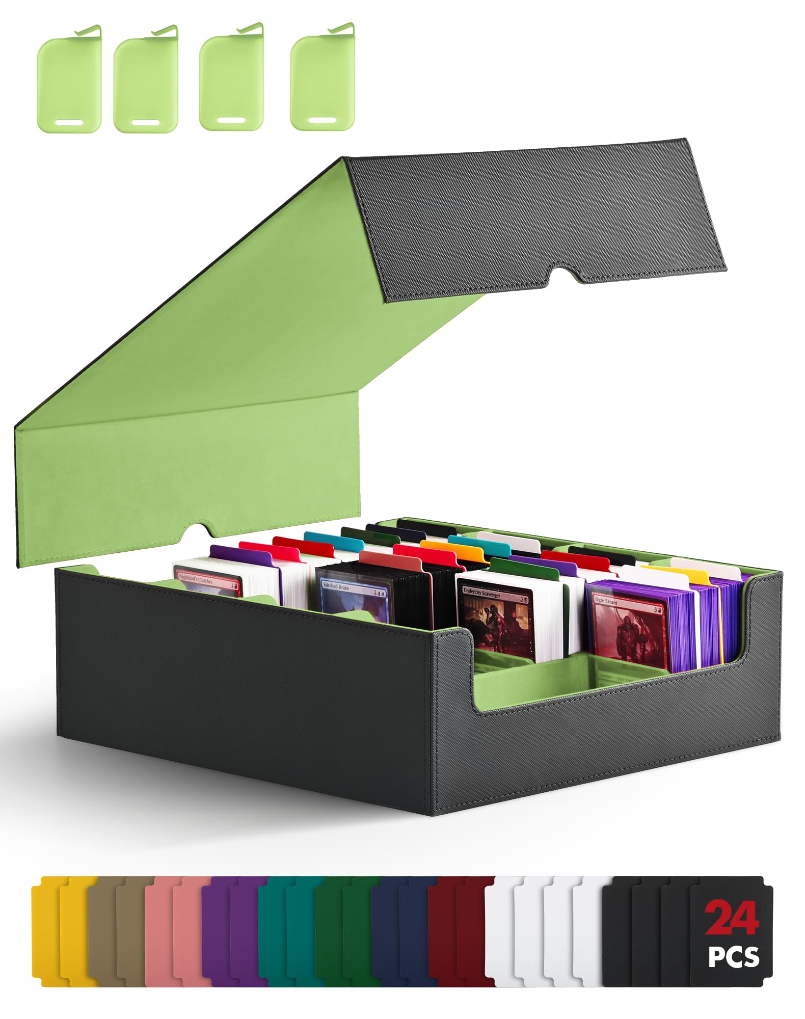 Amazon.com: ZLCA Card Storage Box for MTG PTCG, Commander Deck Box ...