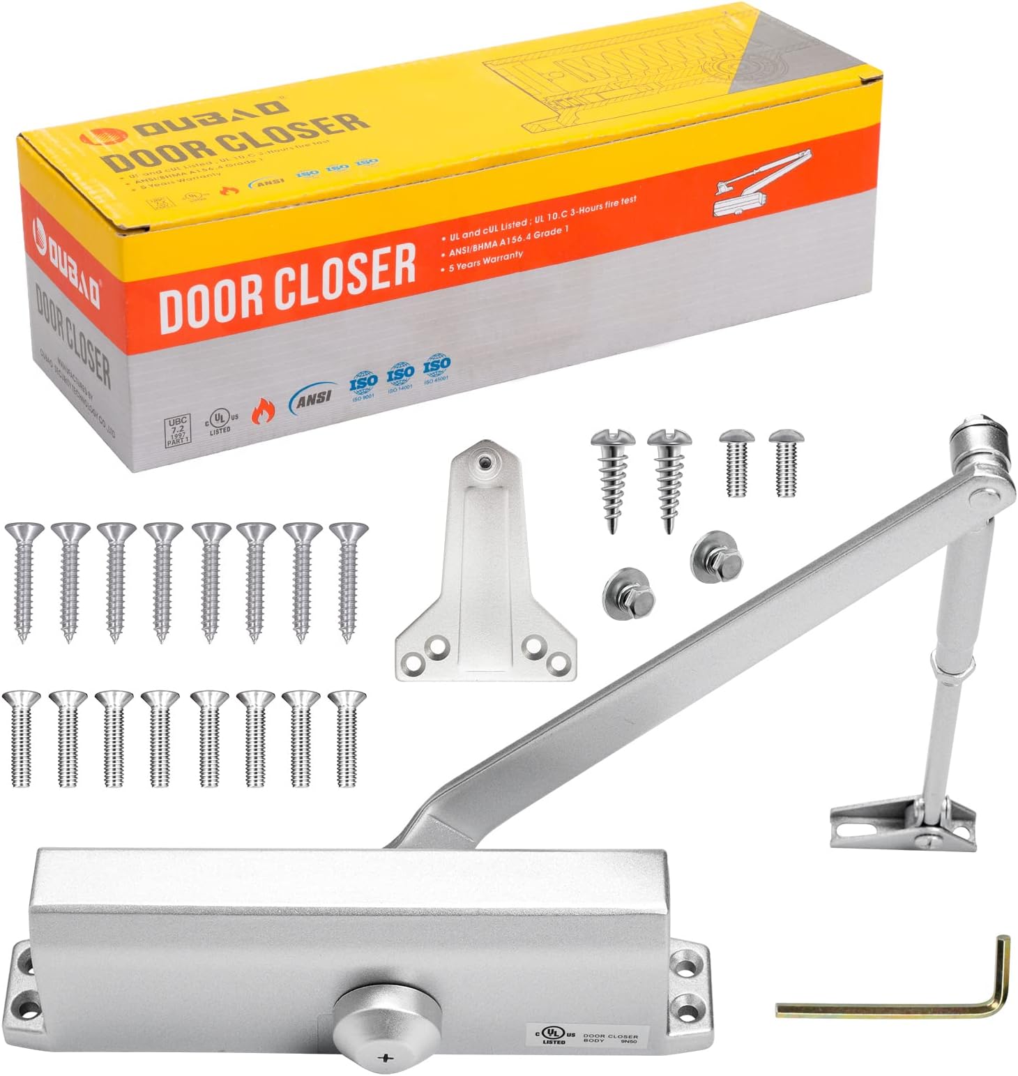 Commercial Door Closer 5016 -Adjustable Grade 1 Commercial Standard ...