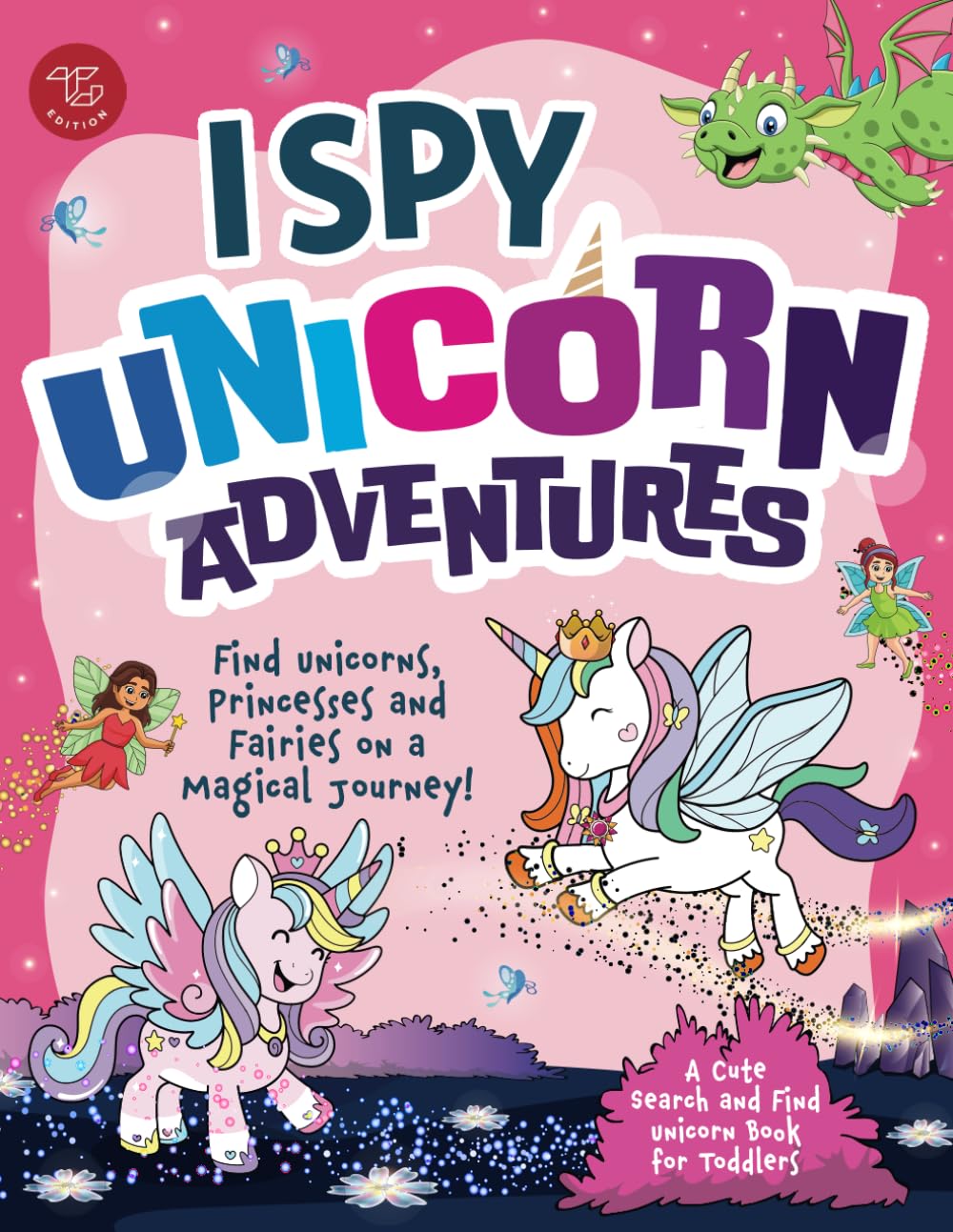 I Spy Unicorn Adventures: Find Unicorns, Princesses and Fairies on a ...
