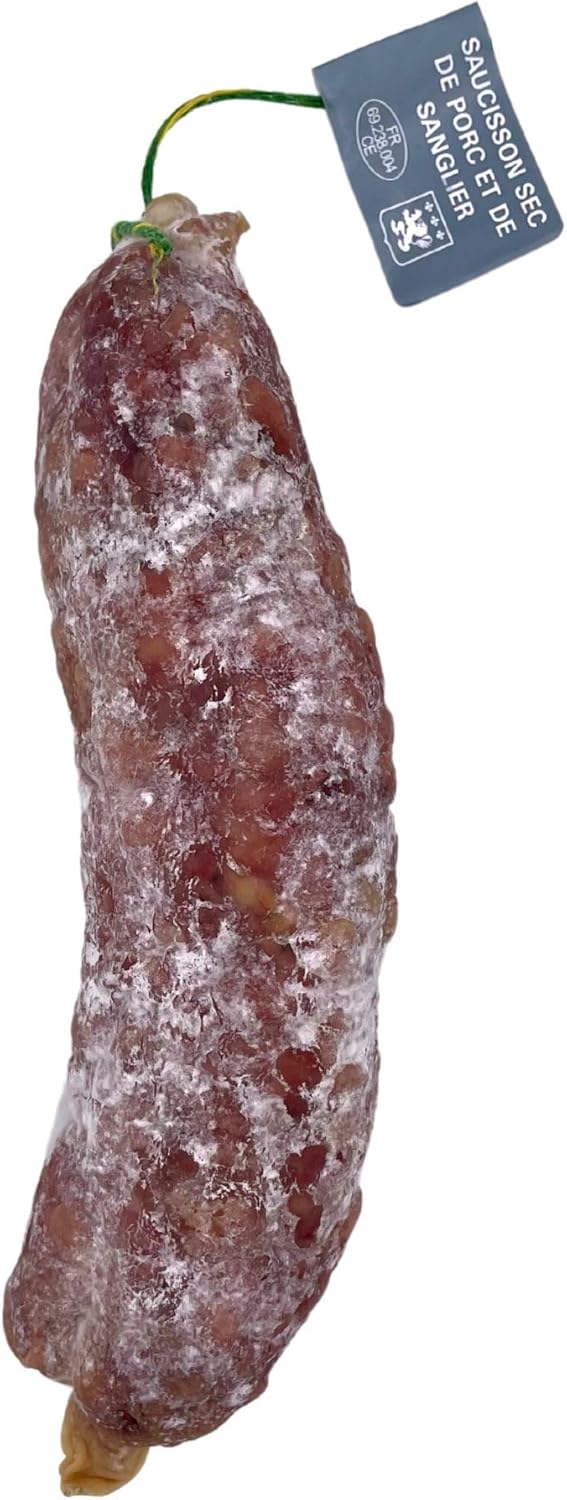 French Wild Boar Saucisson +/- 160g : Amazon.co.uk: Grocery