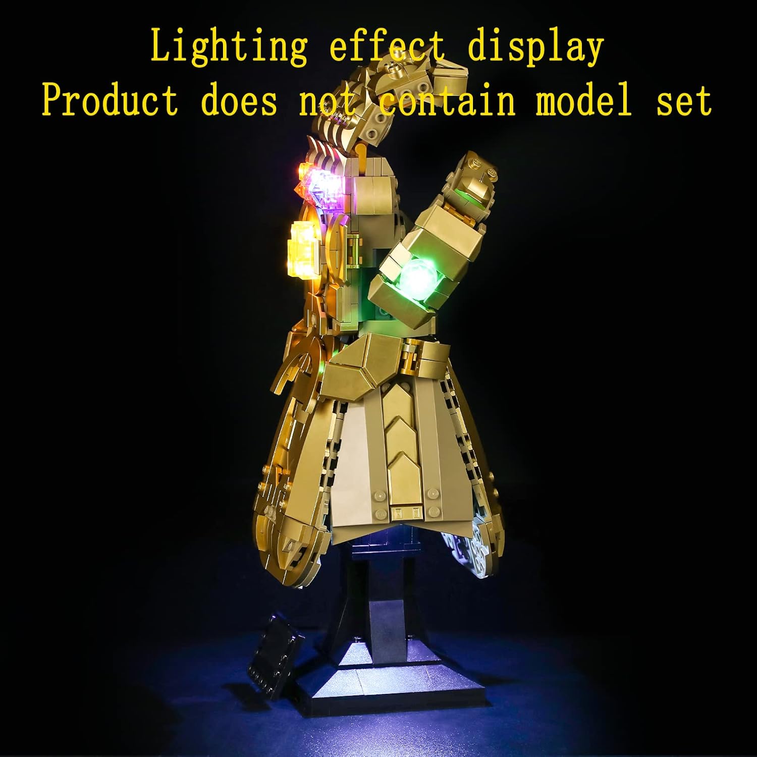 GEAMENT LED Light Kit Compatible with LEGO Infinity Gauntlet – Lighting ...
