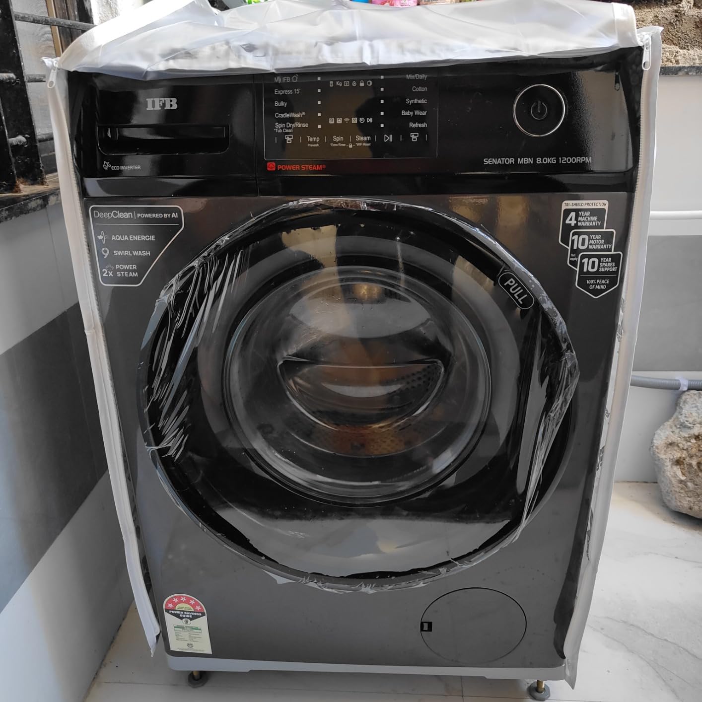 IFB 8 Kg 5 Star AI Powered Fully Automatic Front Load Washing Machine ...