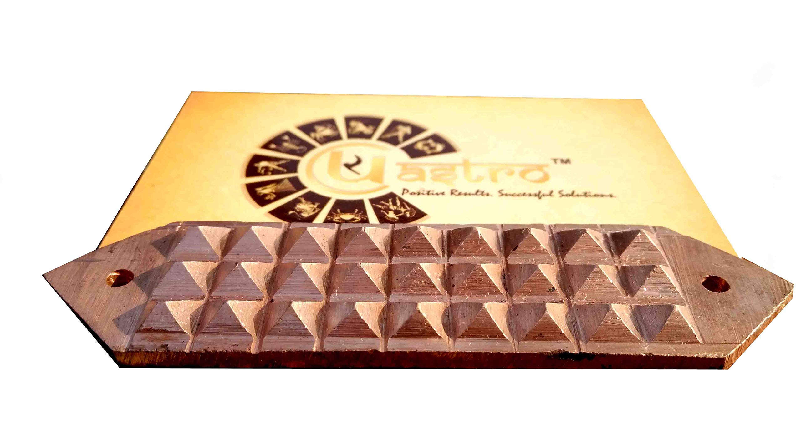 Buy UR ASTRO Copper Pyramid Divider 100X Powerful Vastu Remedies for ...