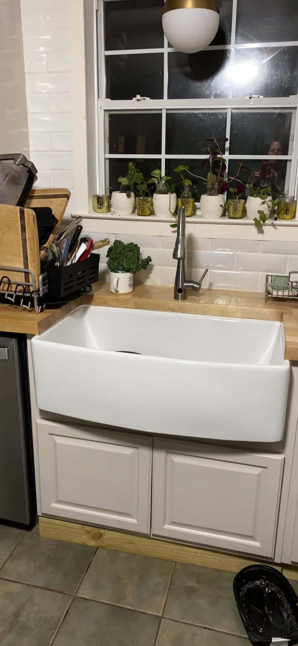 $42/mo - Finance 24 White Farmhouse Sink - Sarlai 24 Inch Small ...