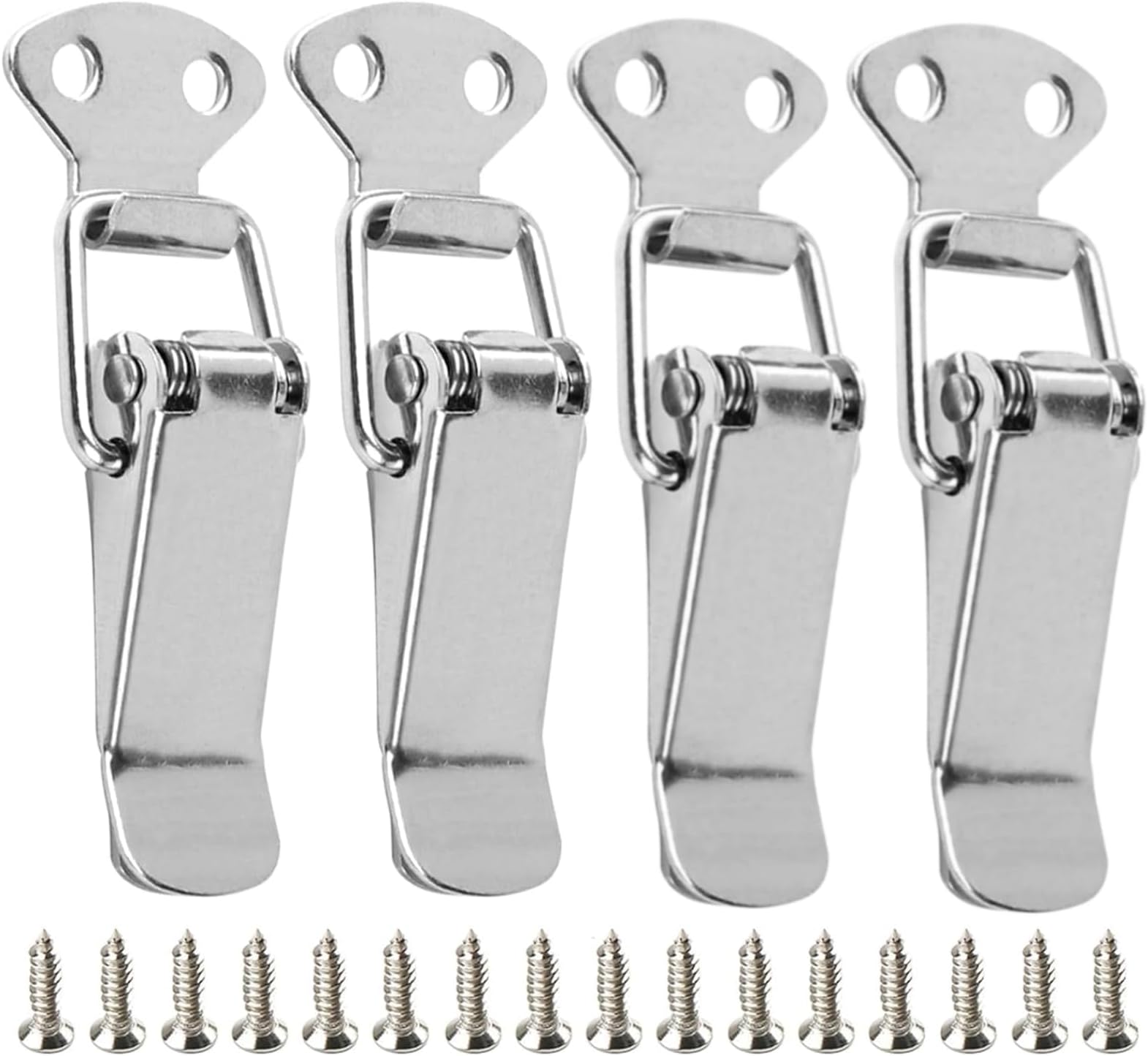 IMAGINE 4Pcs Stainless Steel Spring Loaded Toggle Latch Catch Clamp ...