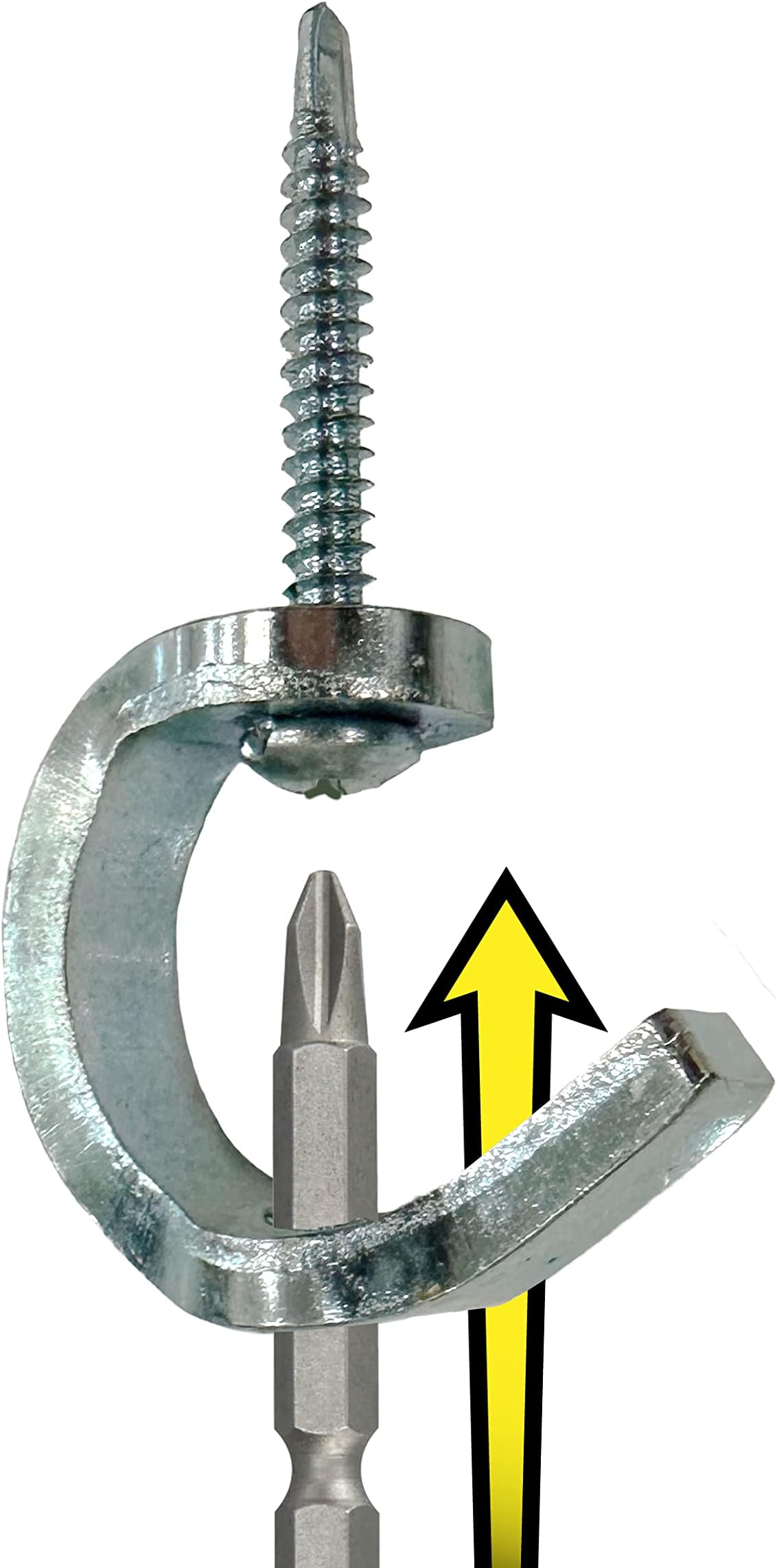 Drill Hook - Hook Screw (2pk) - Power Driven Hook Screw - Easy-to-use ...