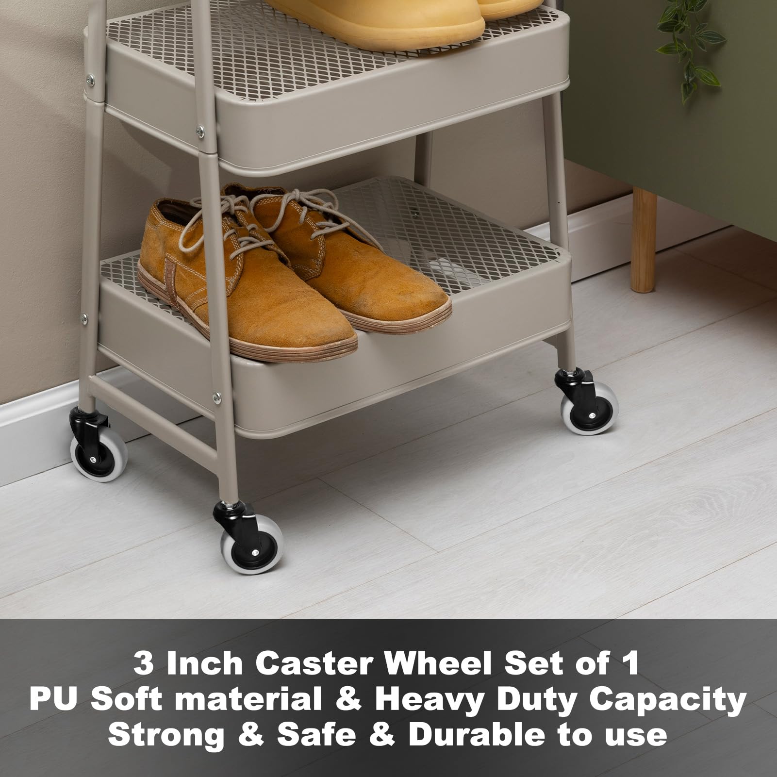 Snapklik.com : FreekyFit 3 Inch Heavy Duty Caster Wheel - Threaded Stem