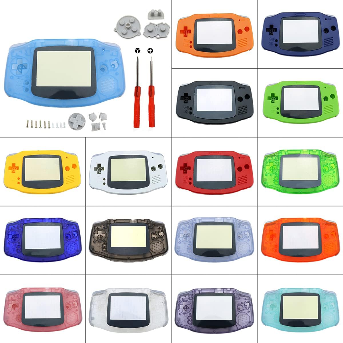 Amazon.com: Melocyphia New Housing Shell Case Cover with Buttons for ...