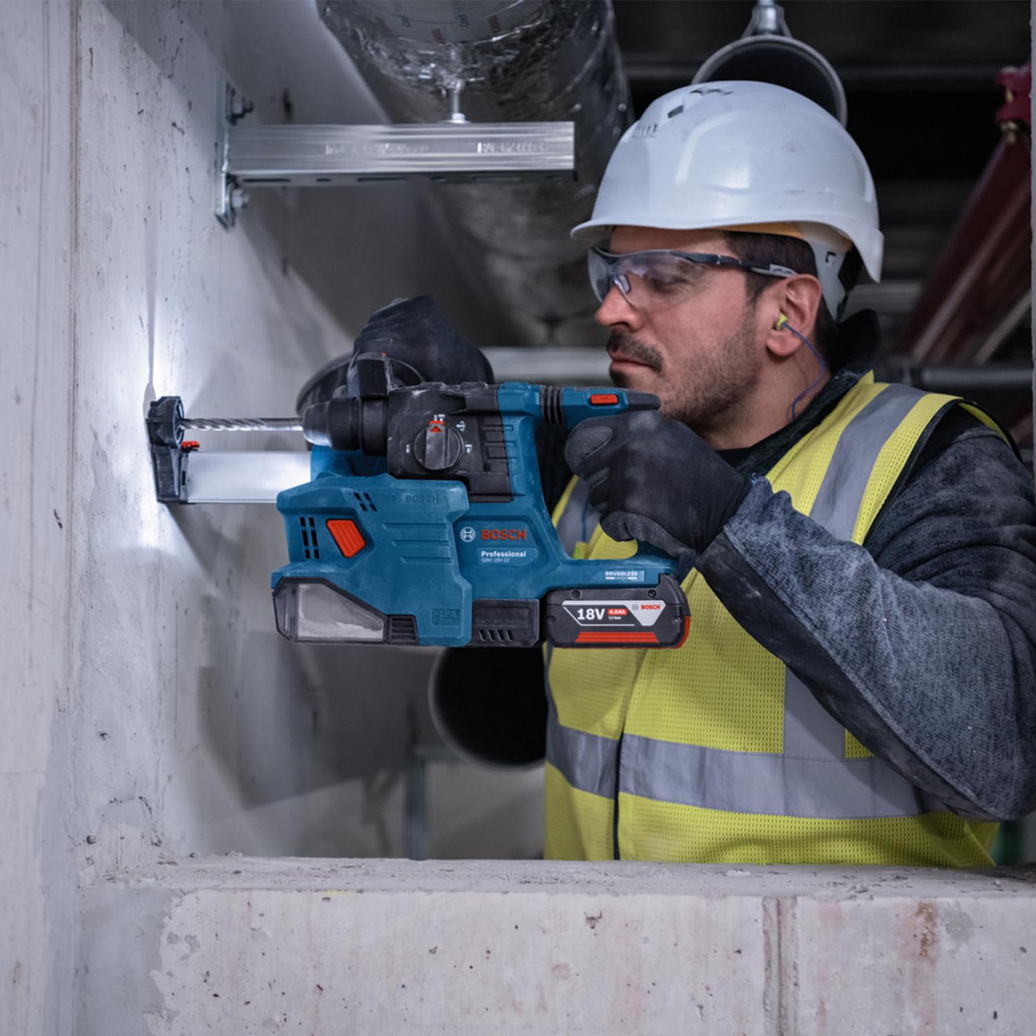 Combi Drills Bosch Professional Combo Kit GSB 18V-45 + GDX 18V-200 ...