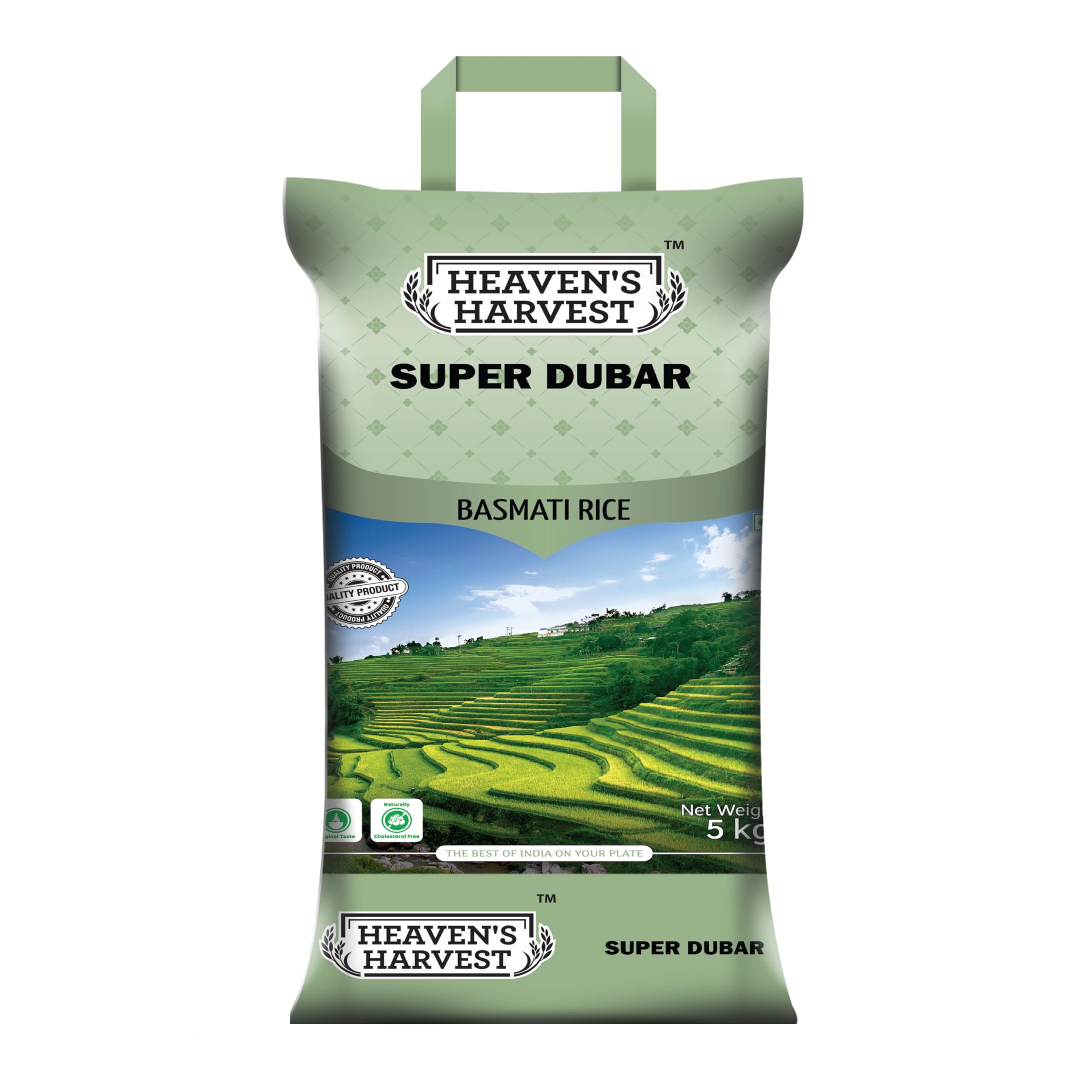 Heaven's Harvest Super Dubar (Broken) Basmati Rice Tasty, Non-sticky ...