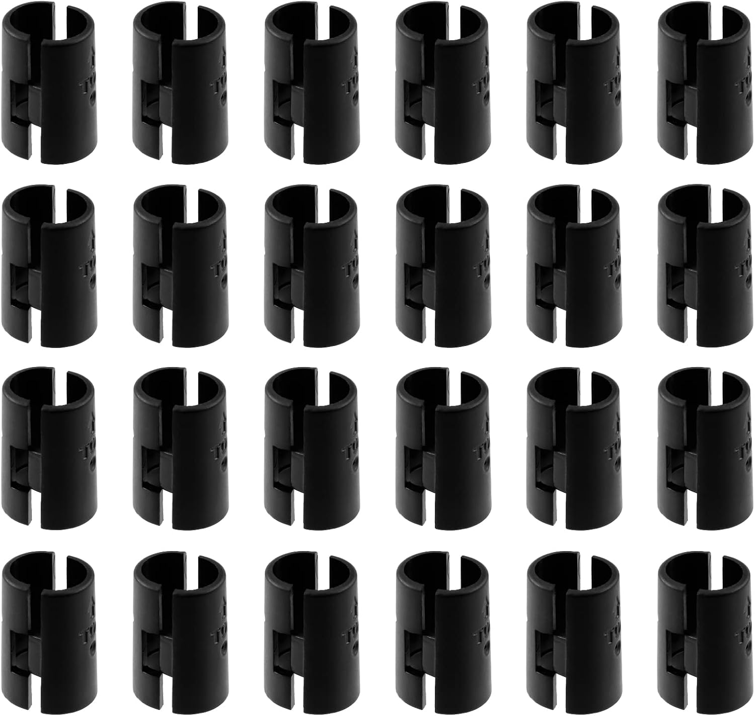 Glarks 25 Pairs 50 Pack Wire Shelf Clips Wire Shelving Shelf Lock Clips ...