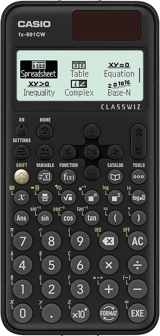 Casio fx-991CW Advanced Scientific Calculator (UK Version) : Amazon.co ...