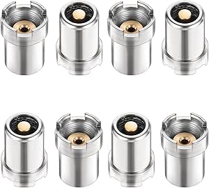 8PCS 510 Thread Magnetic Adapter, Soldering Threaded Metal Screw ...