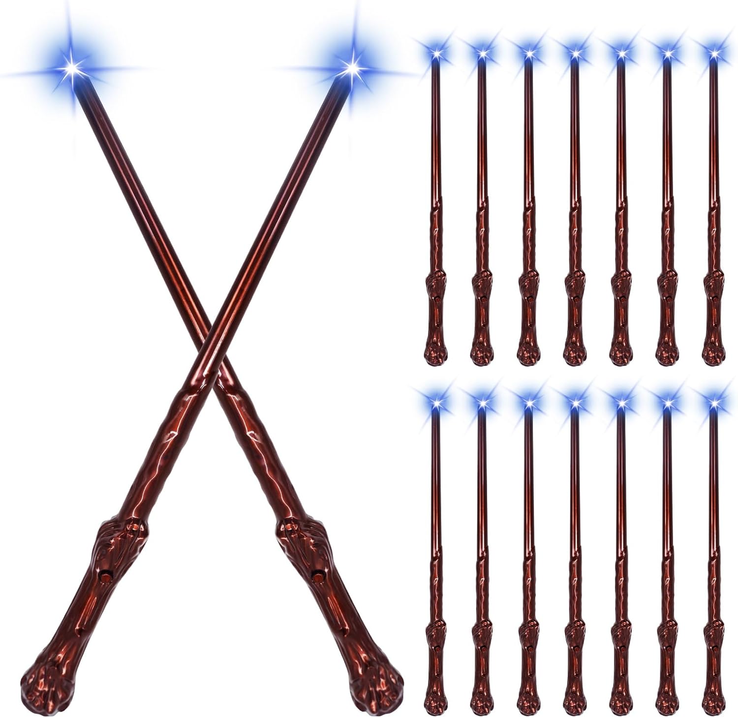 Amazon.com: Uluerkan Light Up Magic Wands for Kids, 16 Pieces Sound Toy ...