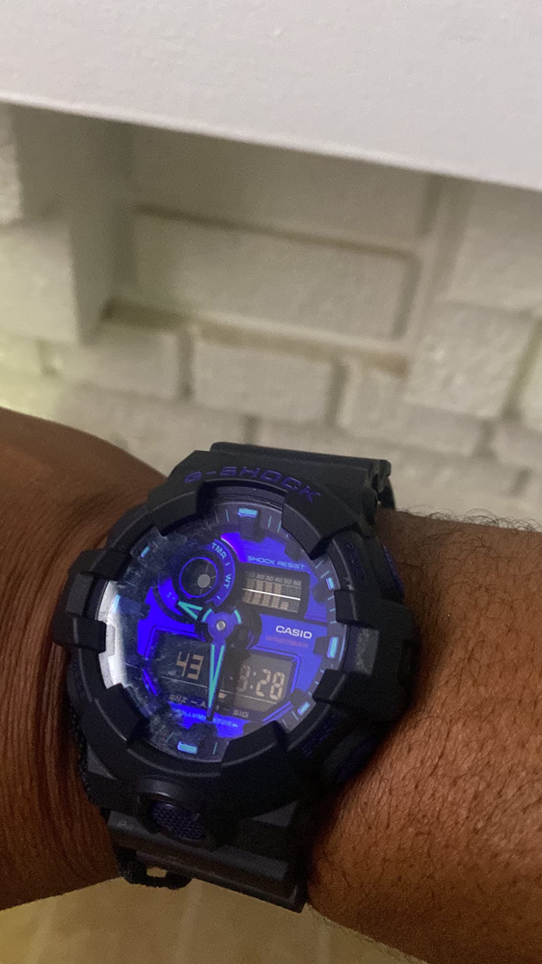 $15/mo - Finance Mens G-Shock Virtual Black Metallic Analog/Digital ...