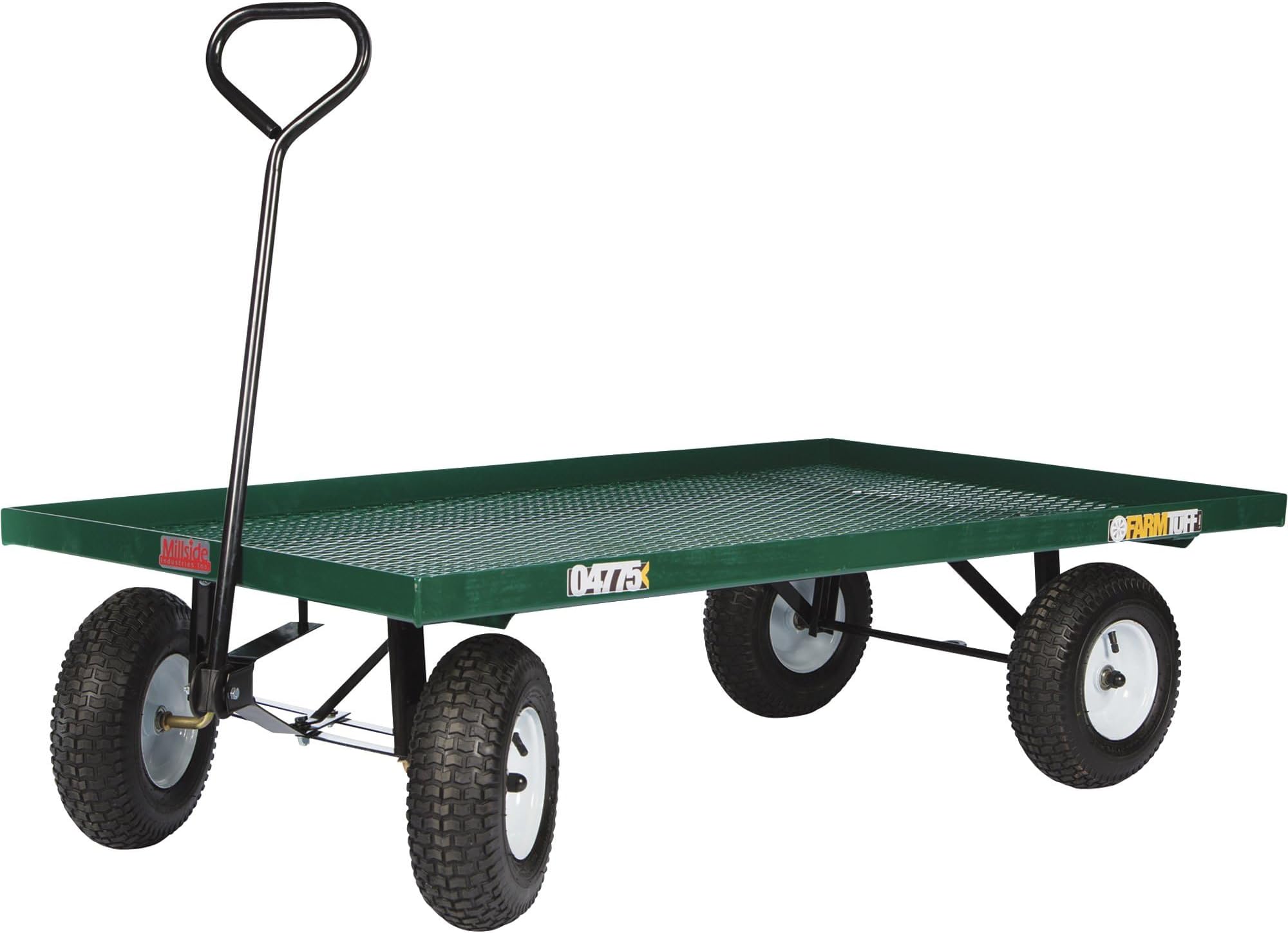 Amazon.com: A.M. Leonard Orange Utility Wagon, 30 x 46 x 7.5 Inch Tray ...