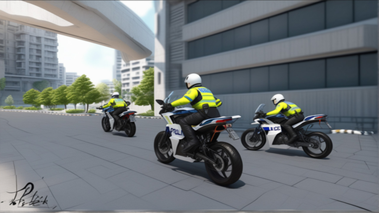 Motorbike Gangster Escape Revenge Adventure Simulator: Extreme Traffic ...