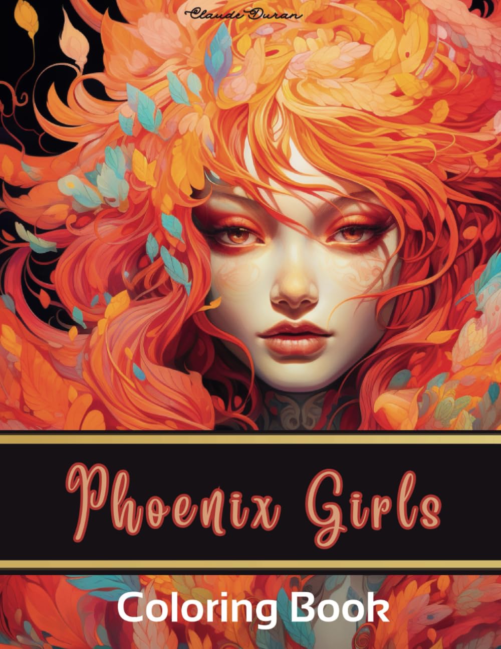 Amazon.com: Phoenix Girls coloring book, 86 pages, 8.5 x 11 inch ...