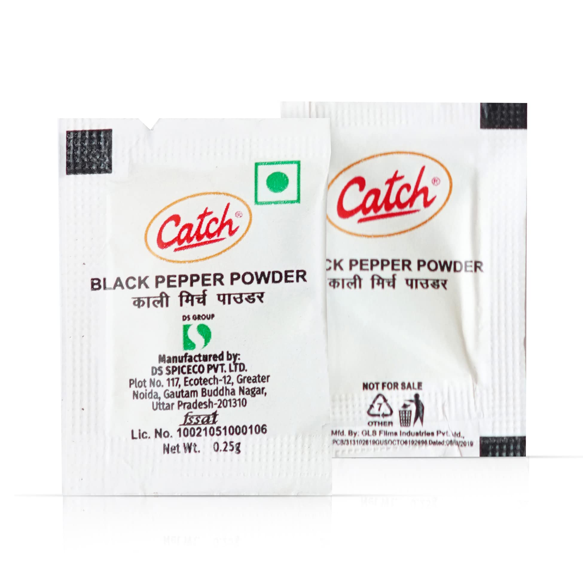 Catch 300 Black Pepper Powder Sachet , 0.25 Grams : Amazon.in: Grocery ...