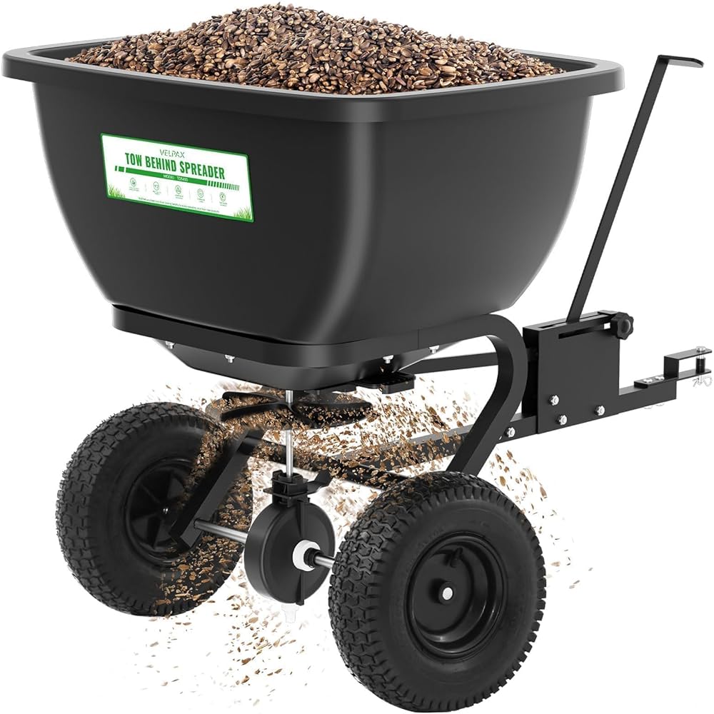 $28/mo - Finance 200LB Tow Behind Broadcast Spreader, Fertilizer ...