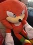 Amazon.com: Sonic The Hedgehog Jumbo Plush Knuckles 18 Inches Tall ...