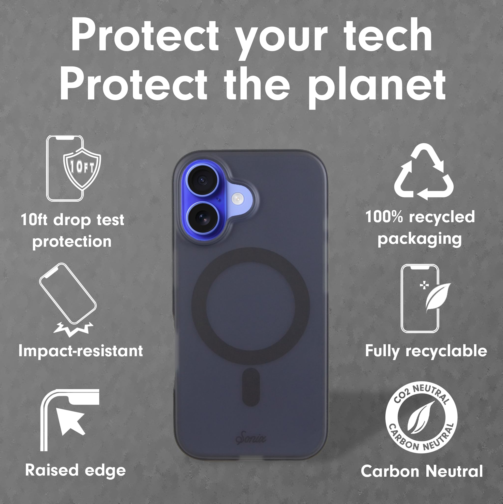 Snapklik.com : Sonix Case For iPhone 16 Compatible