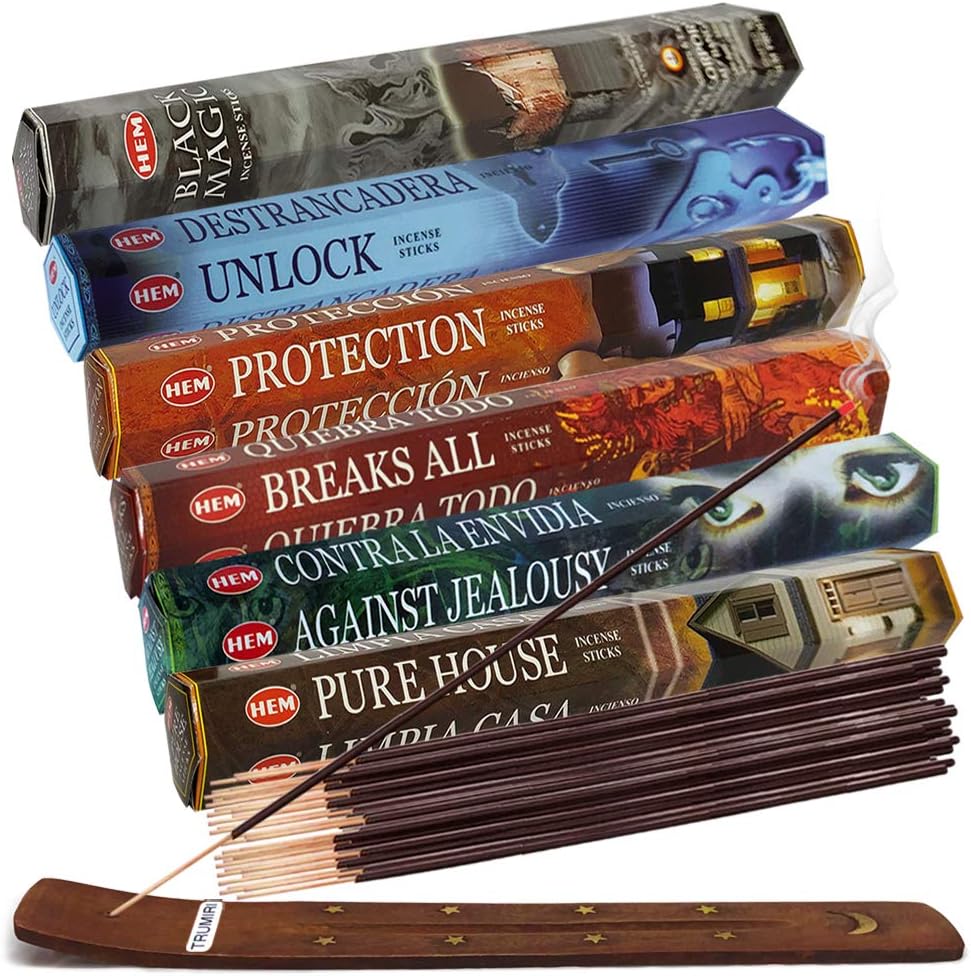 Amazon.com: Hem Pure House Hexa Incense Stick, 6 Packs X 20 Sticks ...