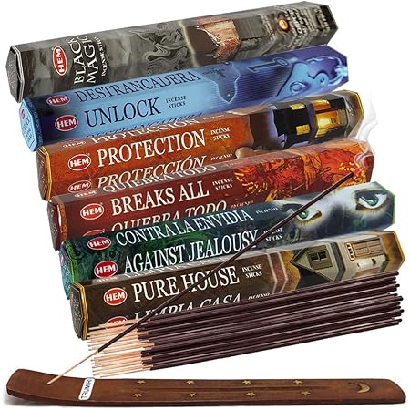 Amazon.com: Hem Pure House Hexa Incense Stick, 6 Packs X 20 Sticks ...