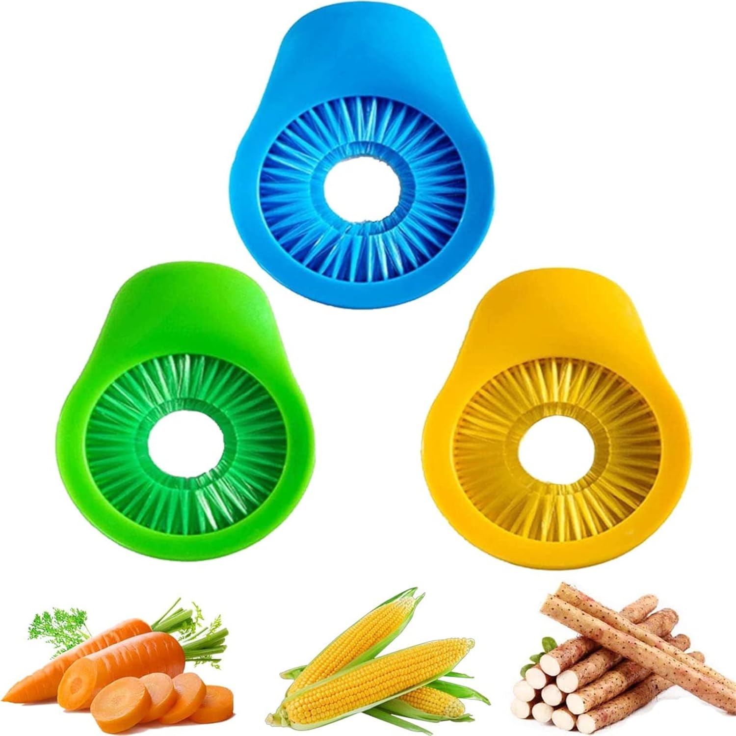 Amazon.com: Ambayz 3 Pack Portable Kitchen Corn Desilker Brush for Corn ...