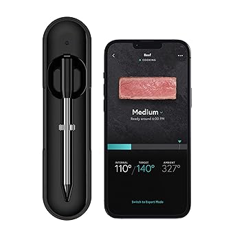 Amazon.com: KitchenAid Yummly Smart Meat Thermometer with Wireless ...