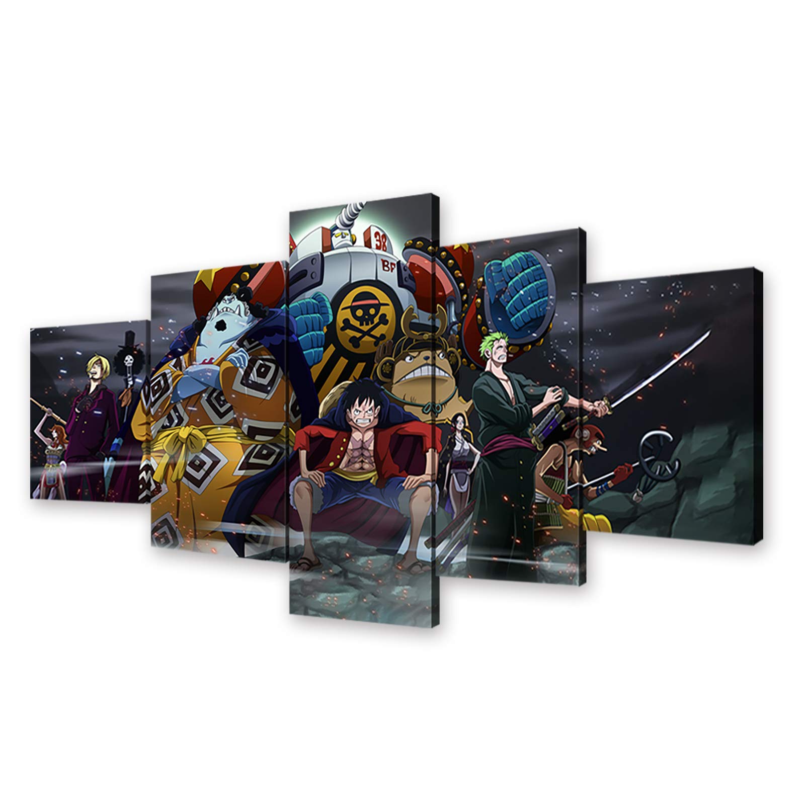 Buy InsNordic Anime One Piece Wano Country The New Straw Hat Pirates ...