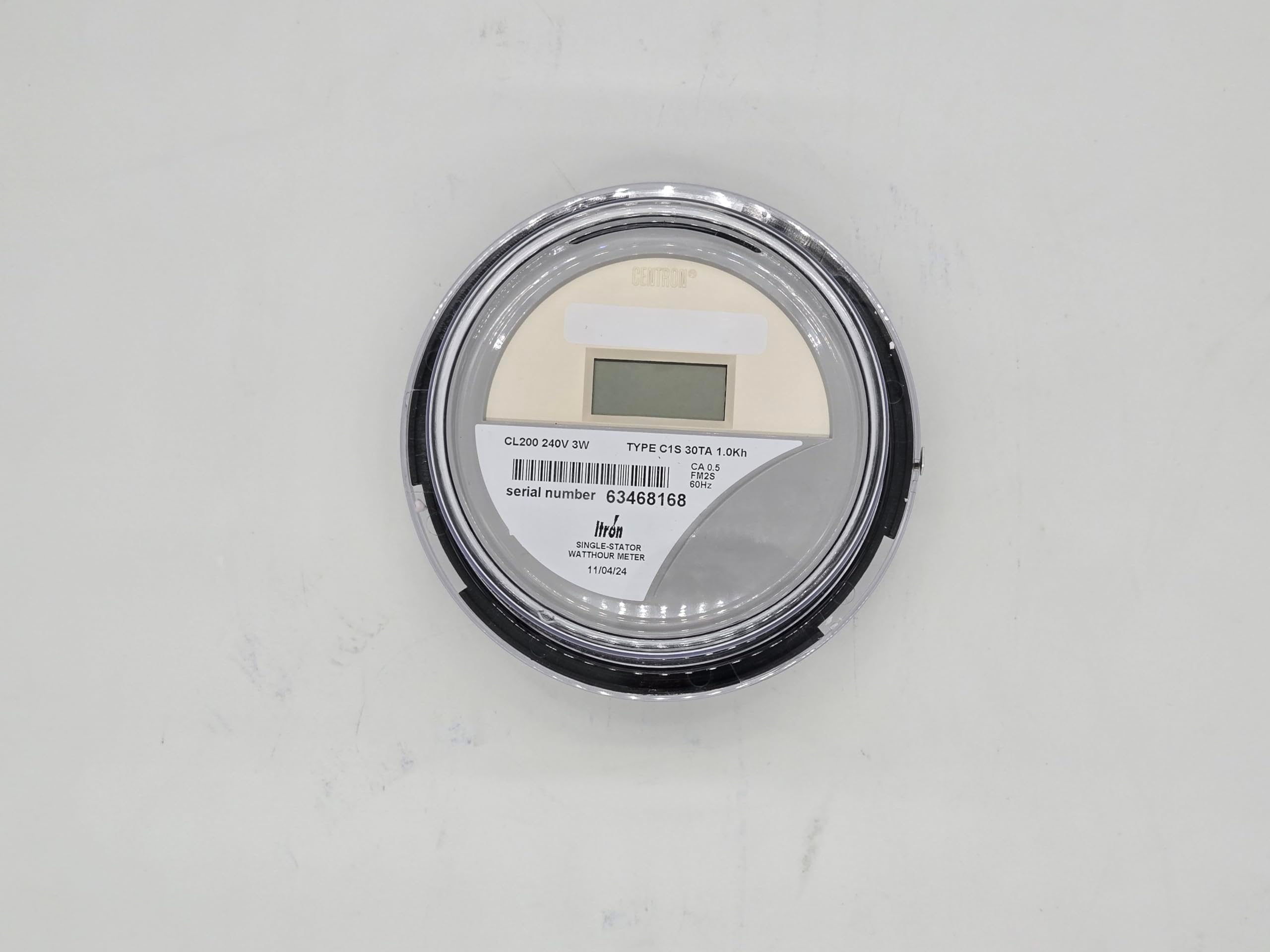 Digital Electric Meter for RV Pedestal, 240V 3W CL200, KWH Meter Type ...