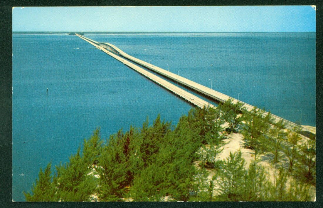 Amazon.com: Gandy Bridge Tampa Bay St. Petersburg Florida Coast Vintage ...