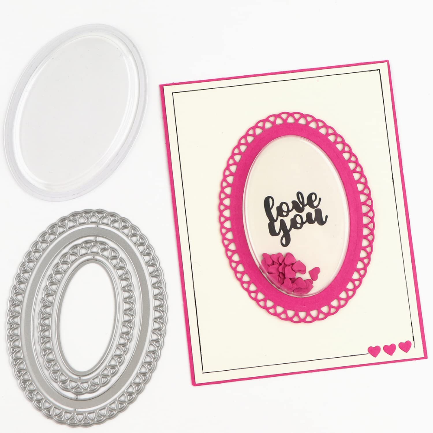 Amazon.com: 14PCS/Set 10 Pcs 3D Dimensional Shaker Domes with 17Pcs/Set ...