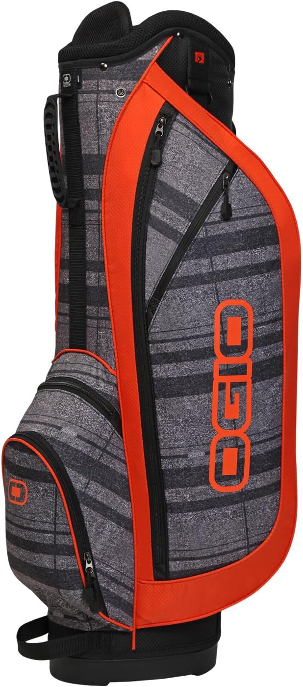 Amazon.com : OGIO Dime Cart Bag, Strilux/Orange : Sports & Outdoors