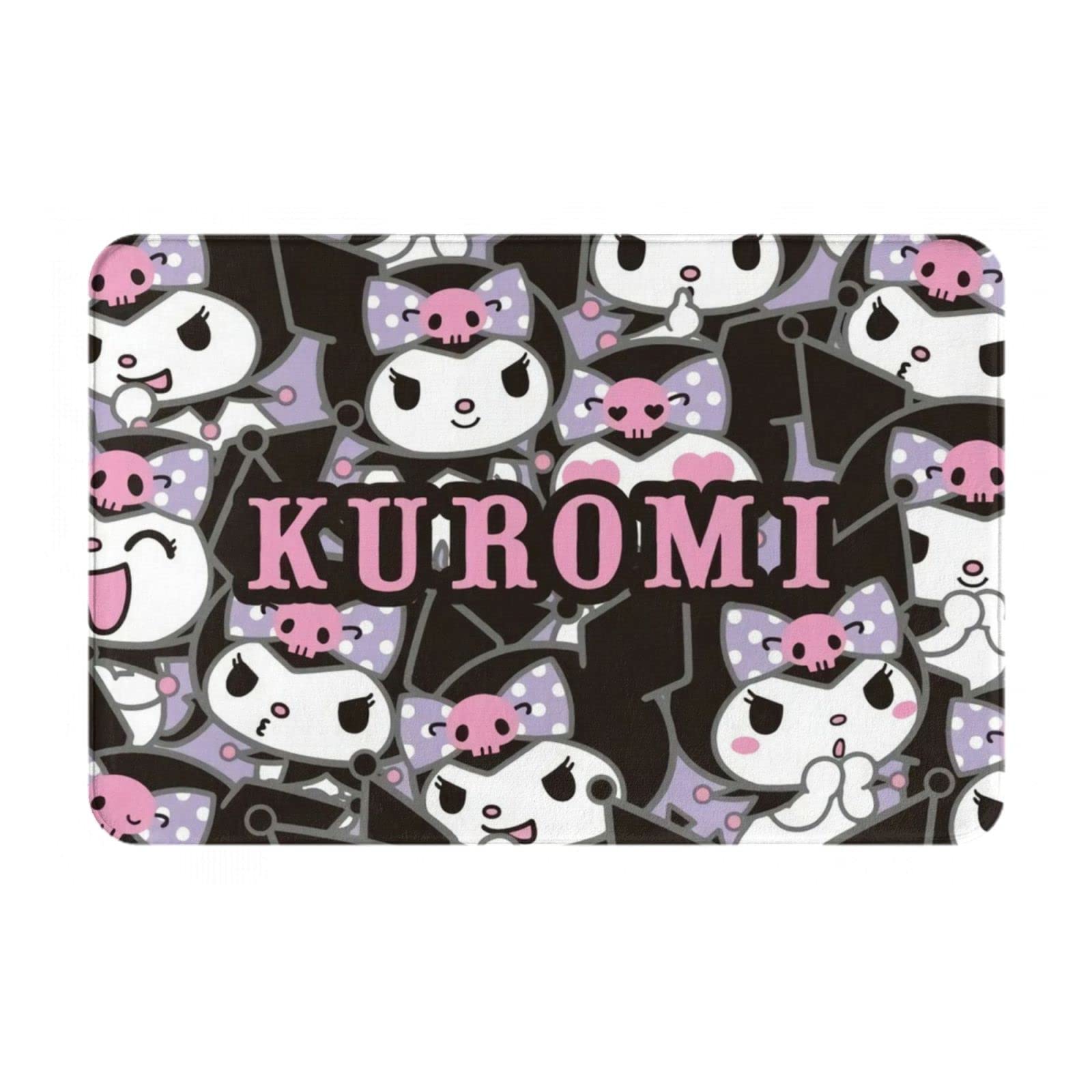 Amazon.com: ORPJXIO Bath Rugs Kuromi Anime My Melody Area Rugs for ...