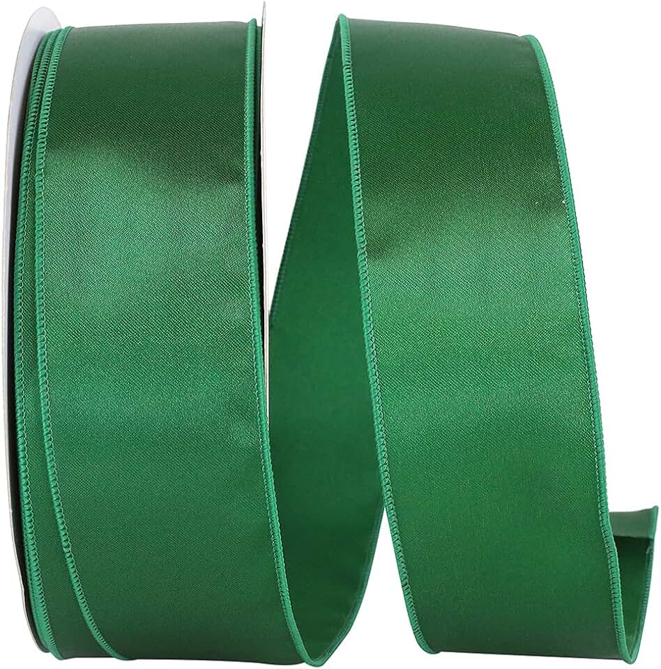 Amazon.com: green wired ribbon
