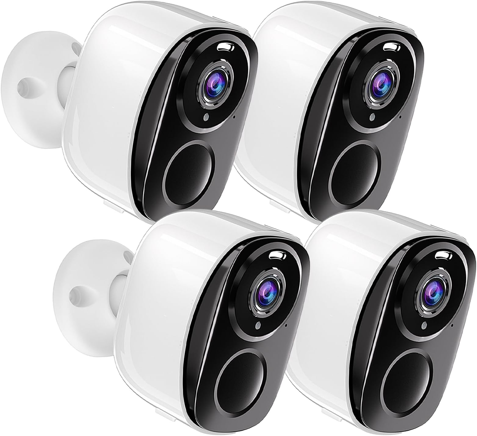 Amazon.com : ELECCTV Security Cameras Wireless Outdoor, 2K Battery ...