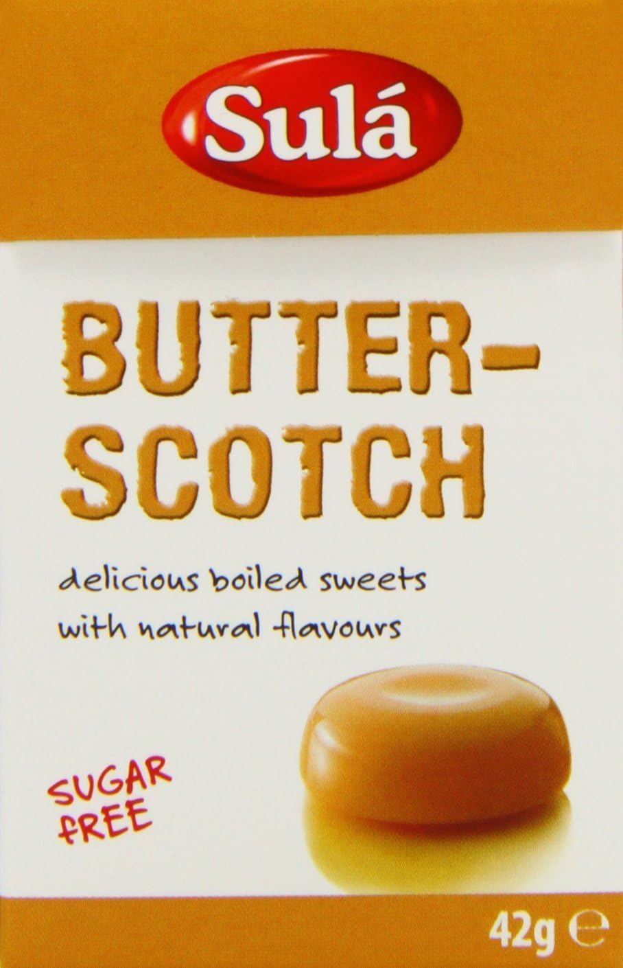 Sula Sugar Free Butterscoth Sweets 6 x 42g Multi Pack : Amazon.co.uk ...