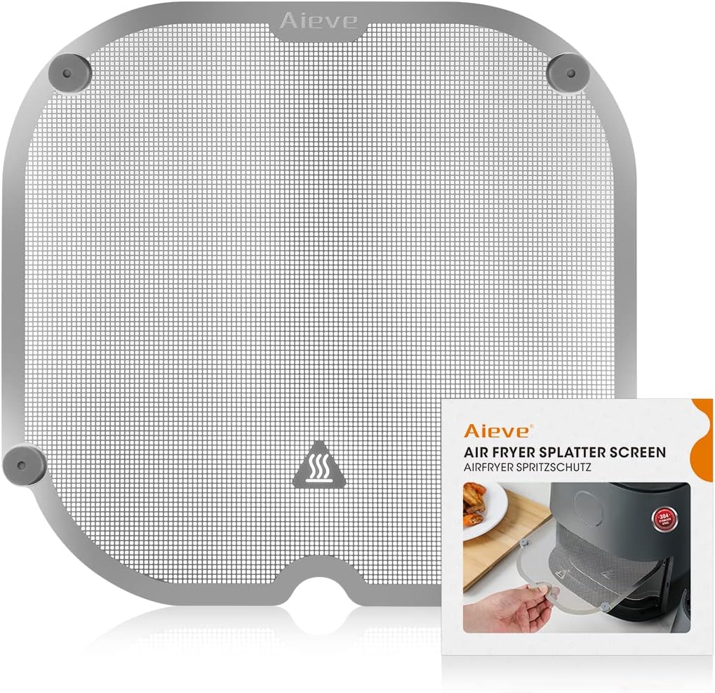 Aieve Air Fryer Splatter Screen, Splash Guard Compatible with COSORI 4 ...